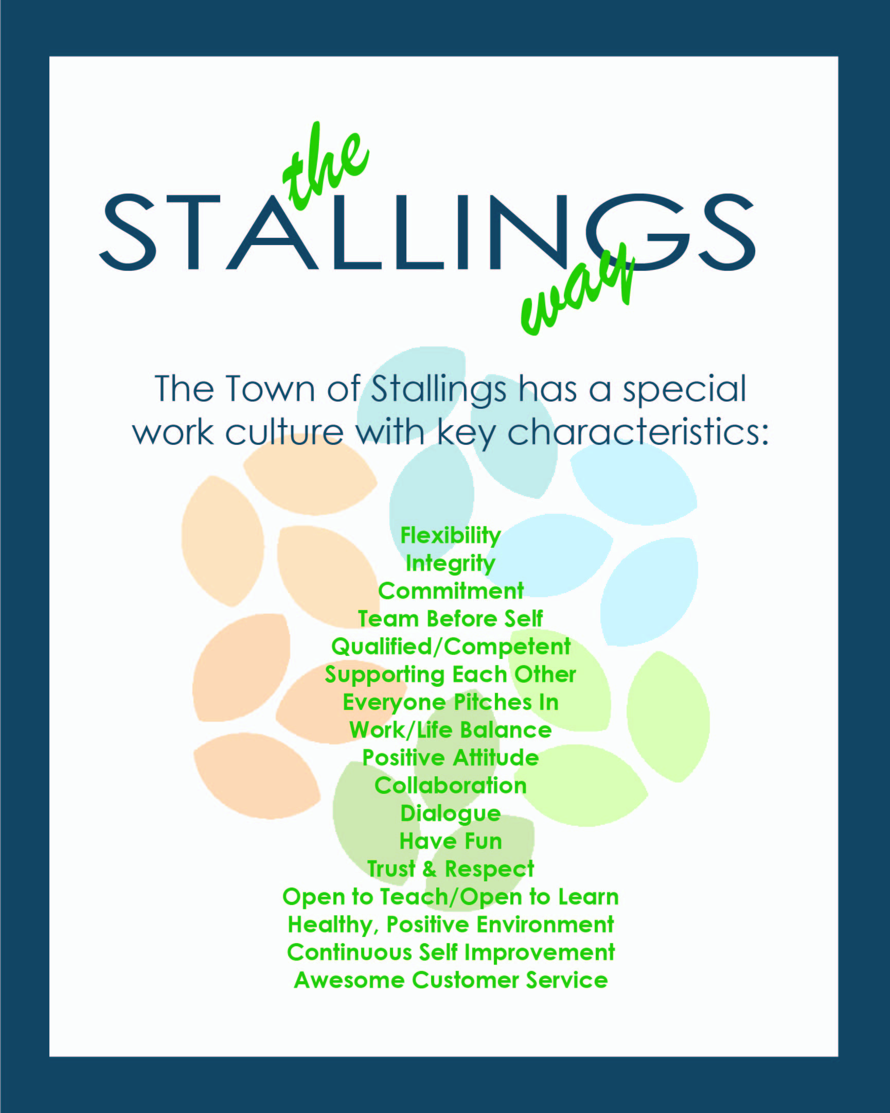 Town of Stallings NC > Your Government > Departments > Human Resources